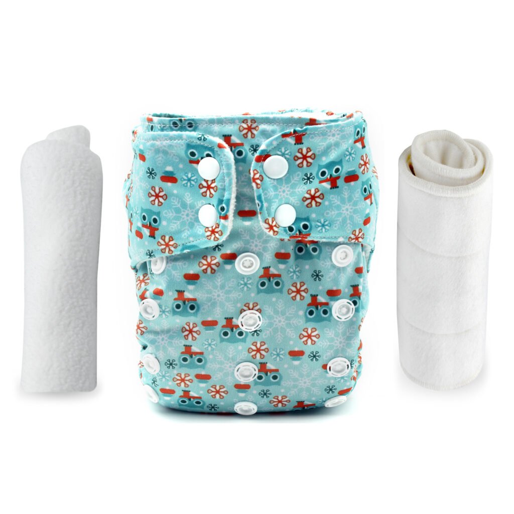 Googly Owly - Reusable Cloth Diaper Day Pack with Insert and Liner ...